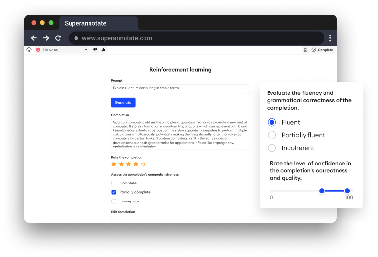 Annotation Tool Superannotate